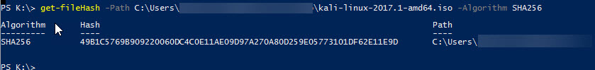 Check The Hash On A File Using Powershell A Little Tech Blog